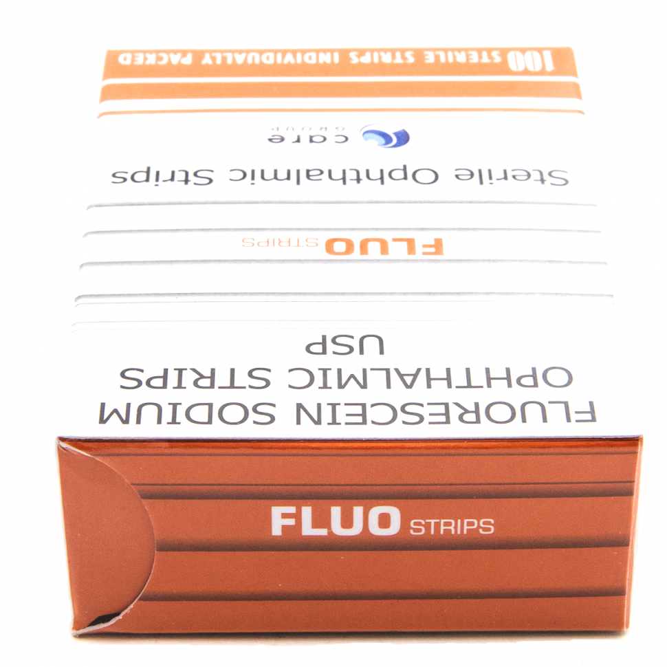 Полоски офтальмологические диагностические Fluo Strips №100 › Купить ...