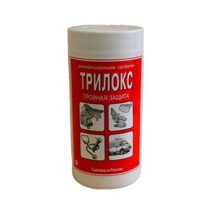Трилокс салфетки №90 в банке › Купить оптом и в розницу › Цена от завода